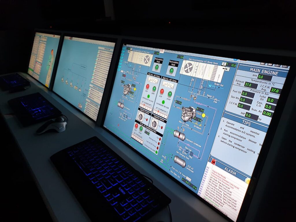 ERM/Engine Room Simulator - GMC Maritime Academy & Training Center